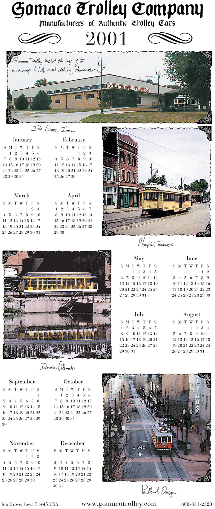 Gomaco Trolley Company: Page Name