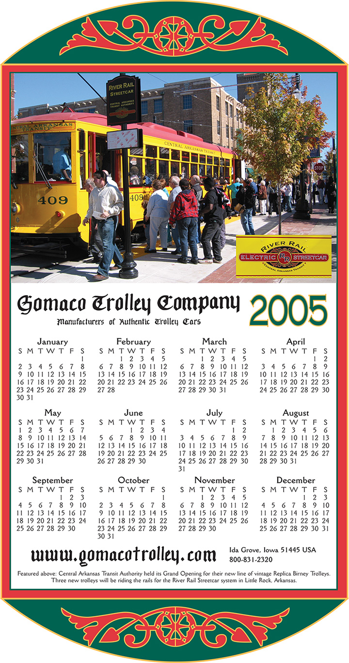 Gomaco Trolley Company: Page Name