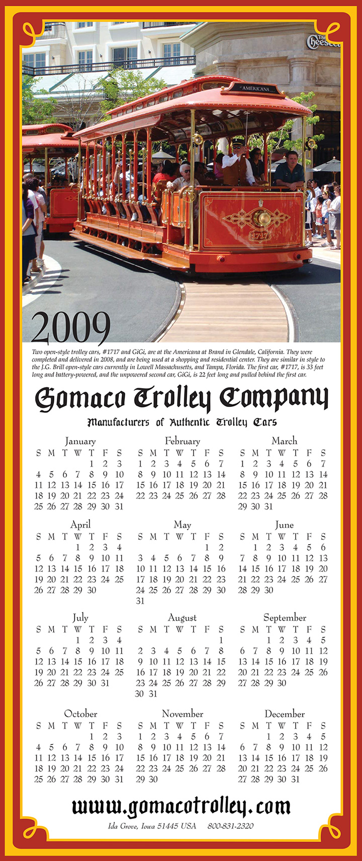 Gomaco Trolley Company: Page Name