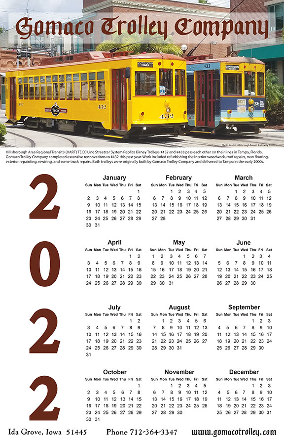 Gomaco Trolley Company: Page Name