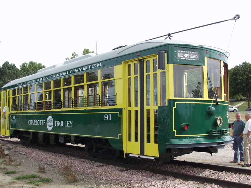 Gomaco Trolley Company: Charlotte Construction