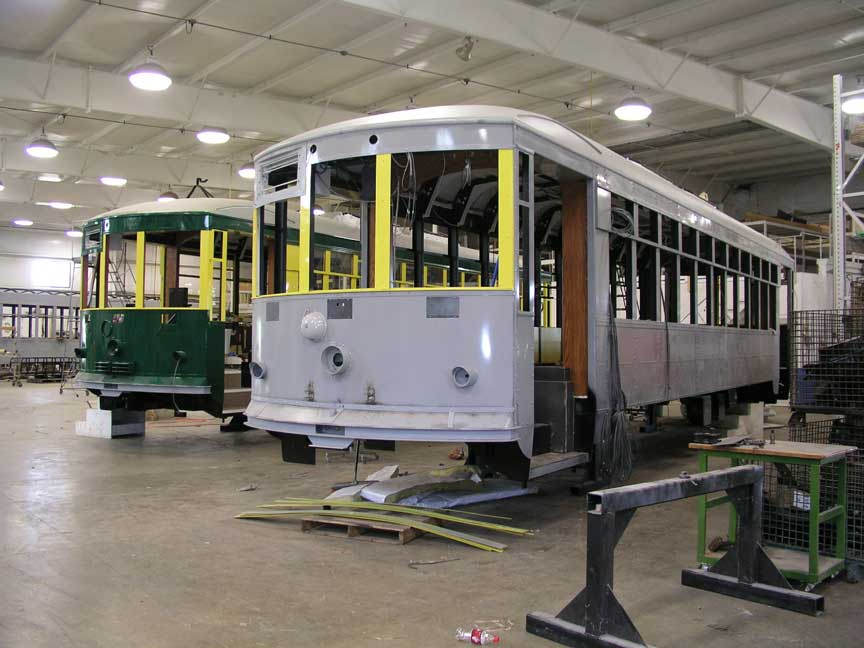 Gomaco Trolley Company: Charlotte Construction