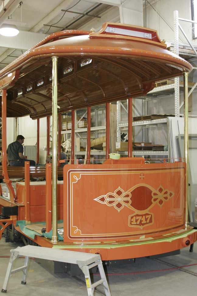 Gomaco Trolley Company: Glendale Construction