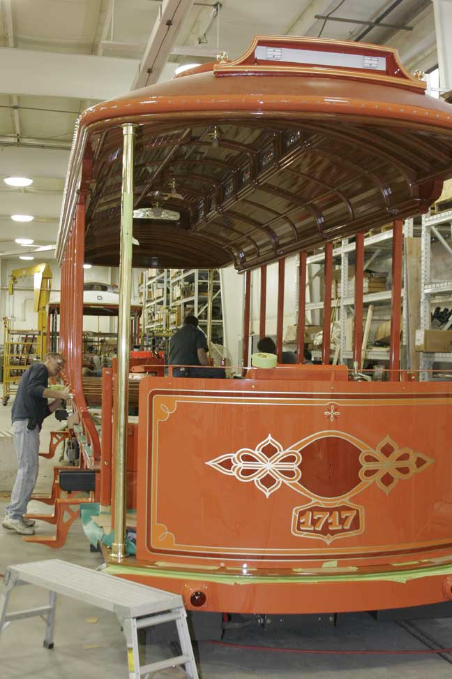 Gomaco Trolley Company: Glendale Construction