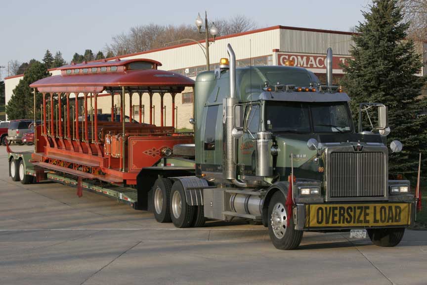 Gomaco Trolley Company: Glendale Construction