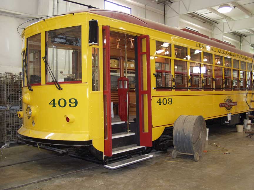 Gomaco Trolley Company: Little Rock Construction
