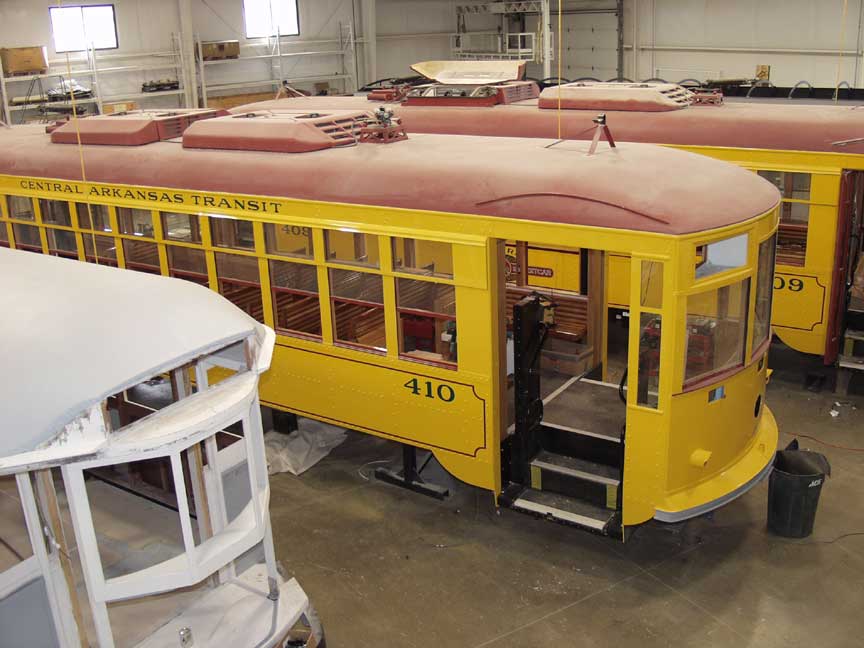Gomaco Trolley Company: Little Rock Construction