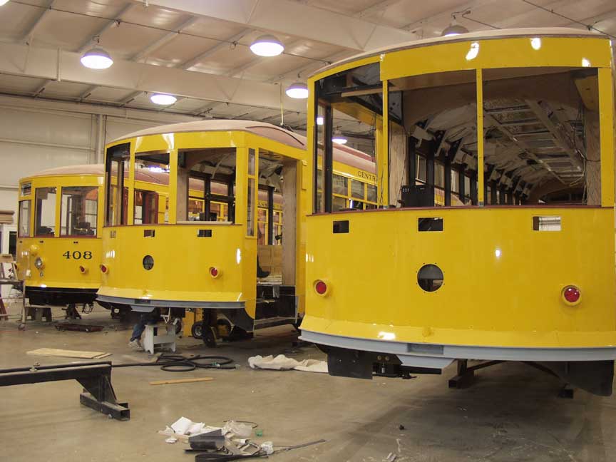 Gomaco Trolley Company: Little Rock Construction
