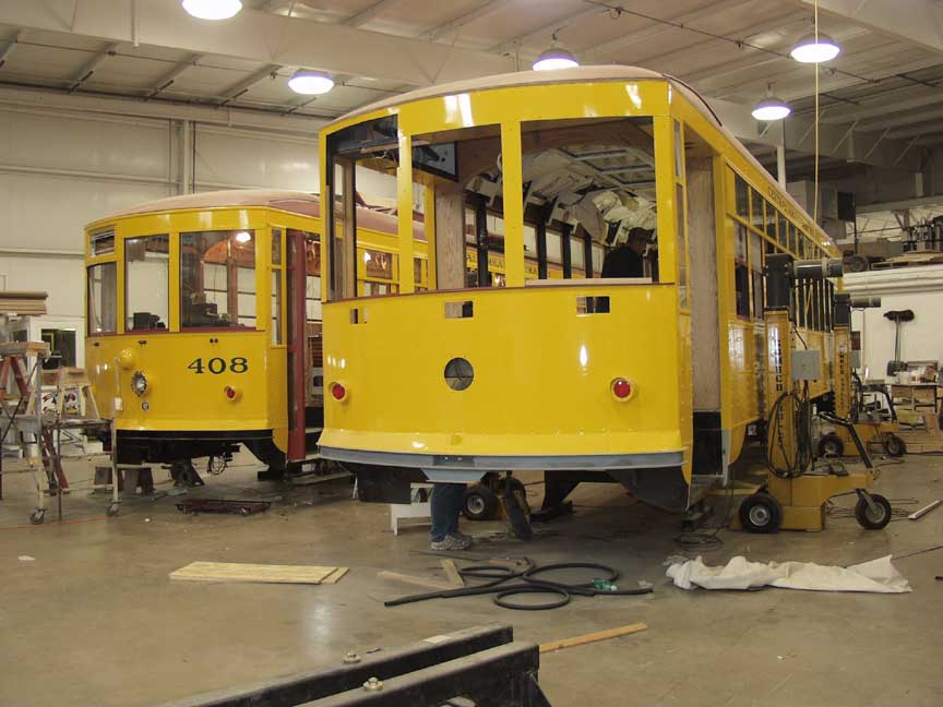 Gomaco Trolley Company: Little Rock Construction