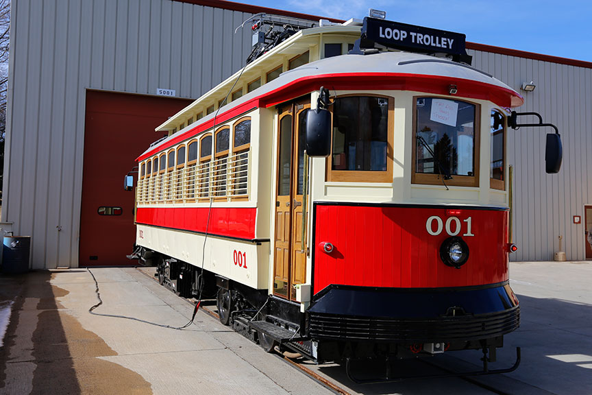 Gomaco Trolley Company: Gomaco Trolleys In St. Louis, Missouri
