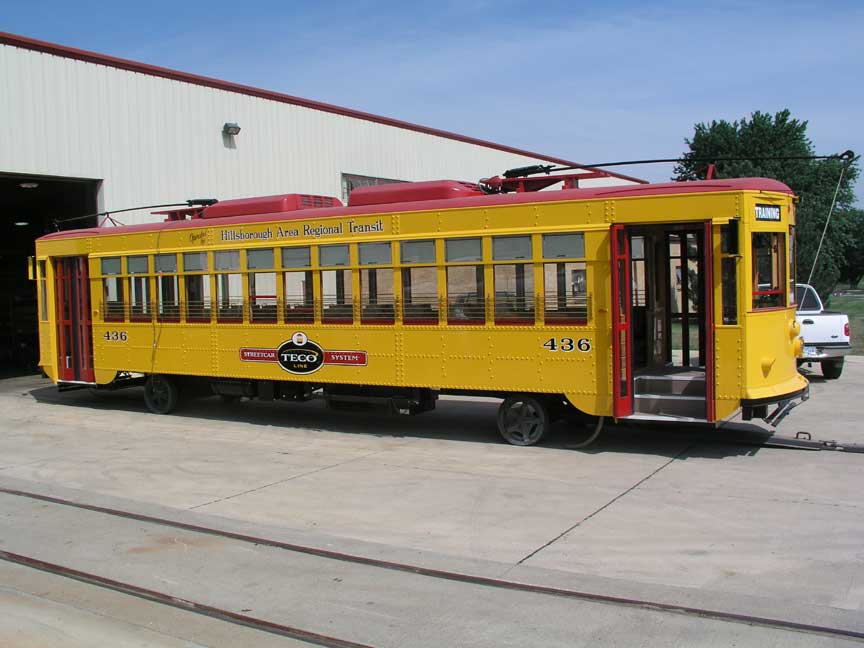 Gomaco Trolley Company: Construction Of Tampa, Florida, Replica Birney ...
