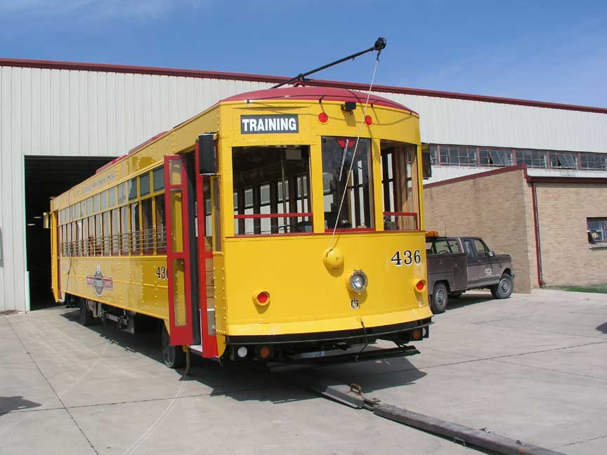 Gomaco Trolley Company: Construction Of Tampa, Florida, Replica Birney ...