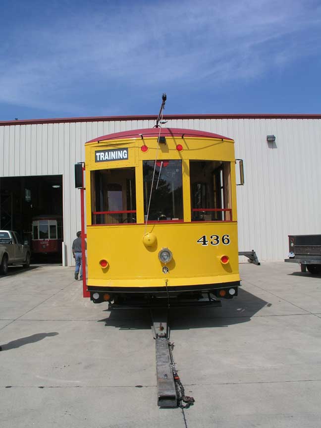 Gomaco Trolley Company: Construction Of Tampa, Florida, Replica Birney ...
