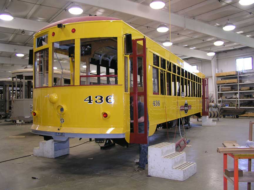 Gomaco Trolley Company: Construction Of Tampa, Florida, Replica Birney ...