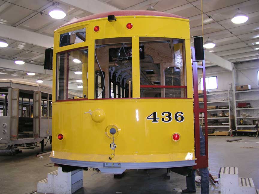 Gomaco Trolley Company: Construction Of Tampa, Florida, Replica Birney ...