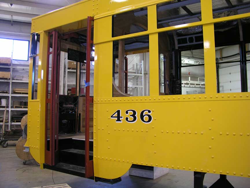 Gomaco Trolley Company: Construction Of Tampa, Florida, Replica Birney ...