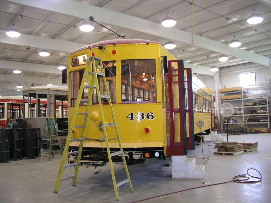 Gomaco Trolley Company: Construction Of Tampa, Florida, Replica Birney ...